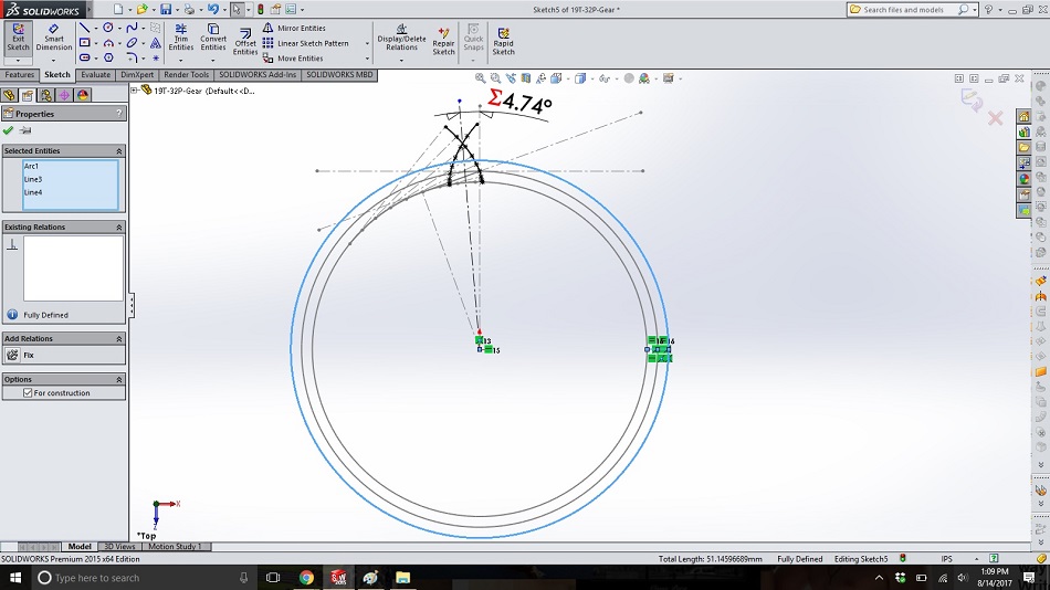 Creating Involute Gears in CAD