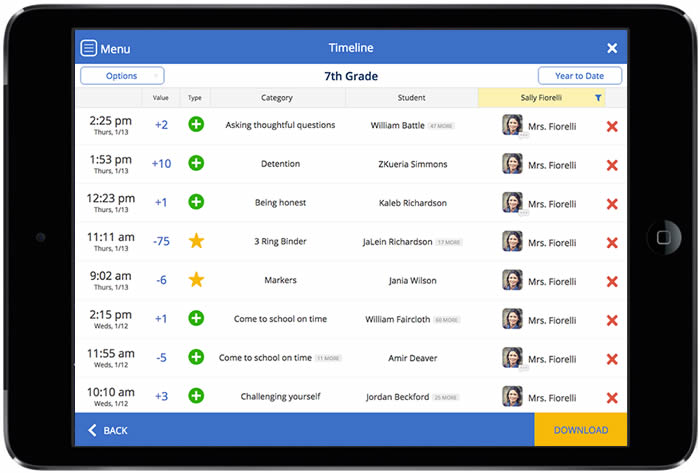 LiveSchool - Track, Reward, and Improve Behavior