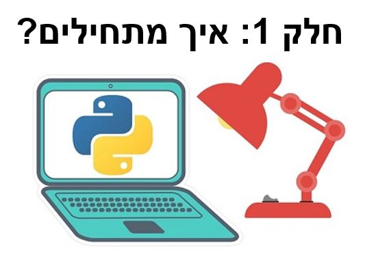 מדריך PYTHON למתחילים: חלק 1 - איך להתחיל לכתוב? | ענן מדריך PYTHON ...