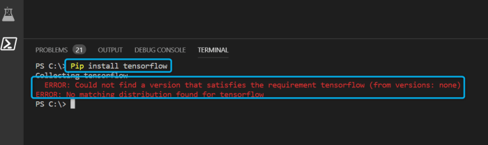 התקנה והגדרת Tensorflow בסביבת Windows 10 והתאמה מול Vscode ענן איך תצליחו להתקין Tensorflow 3799