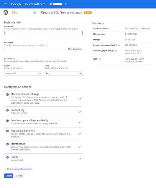 Cloud SQL for SQL Server at GCP - חלק א' | ענן על SQL ב-GCP | מאמר