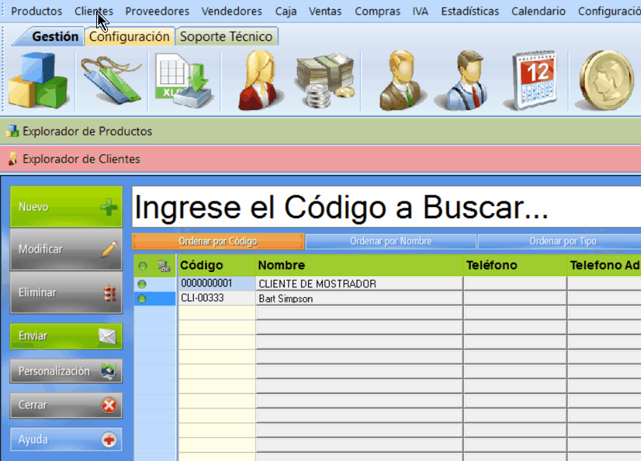 Sistema CRM de Administración de Clientes