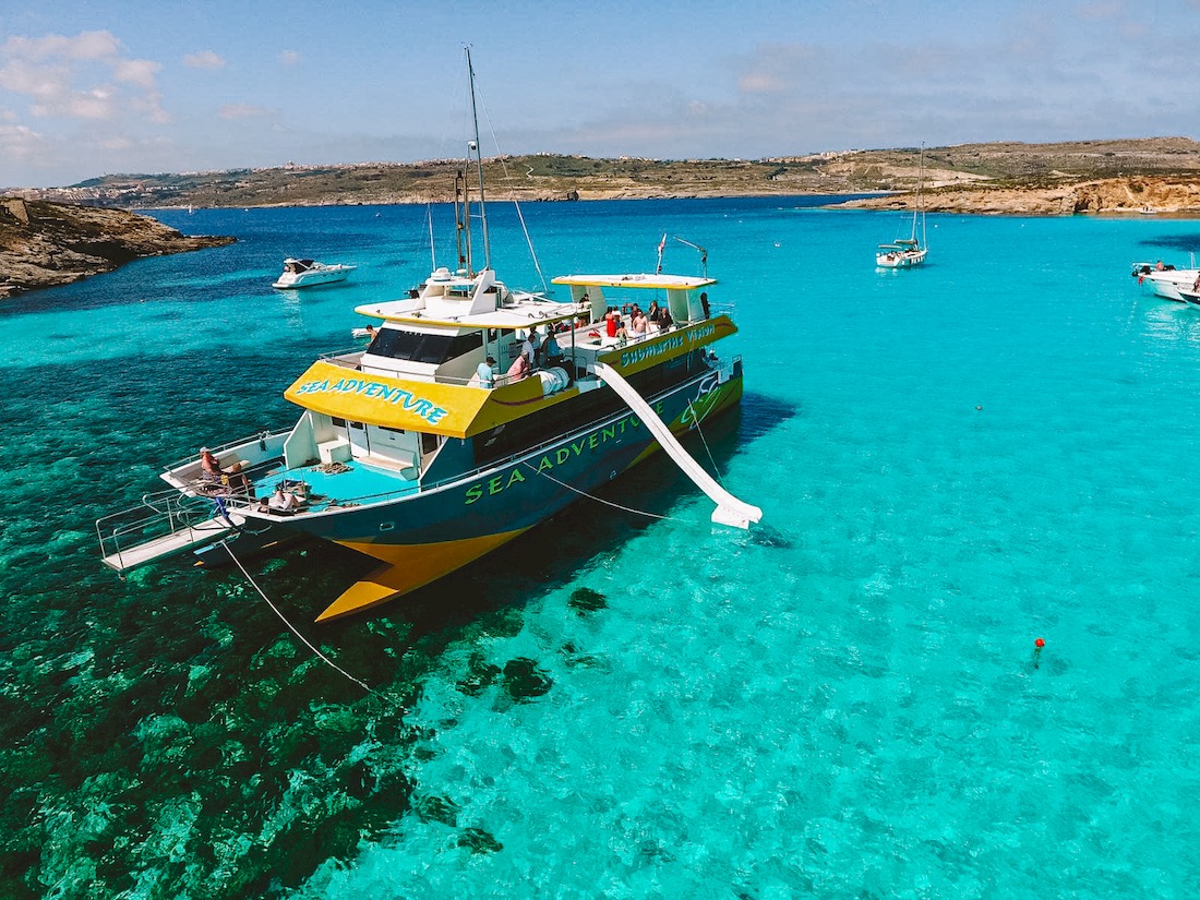 Blue Lagoon In Comino, Malta: Our Amazing Tour [Just €20!]