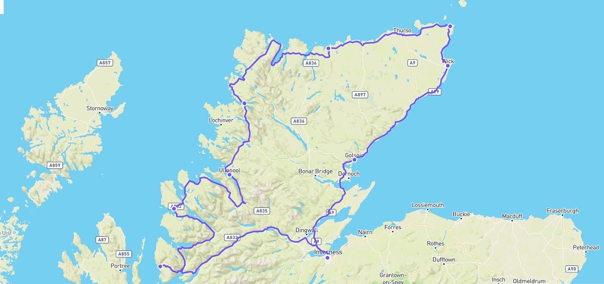 The Ultimate North Coast 500 Itinerary [3, 5 and 7 day routes!]