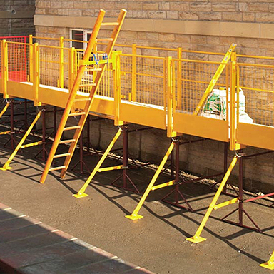 Trestle Handrail / Guardrail Hire Bristol and Bath