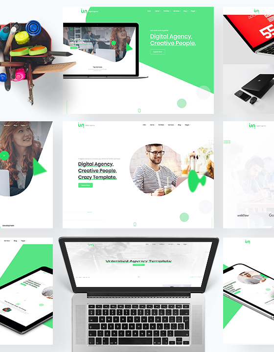 Renova - UI Kit HTML5 Responsive Website Template
