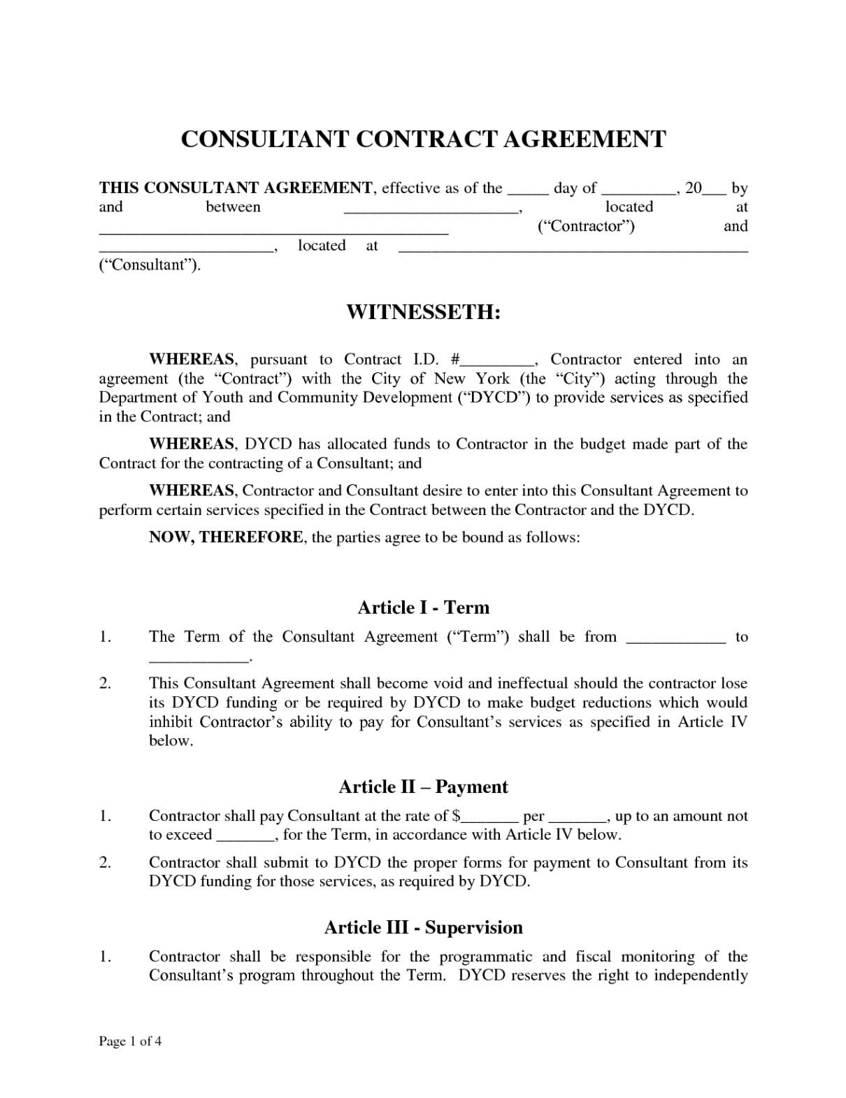 Marketing Consultant Agreement Contract Template Bonsai Bonsai