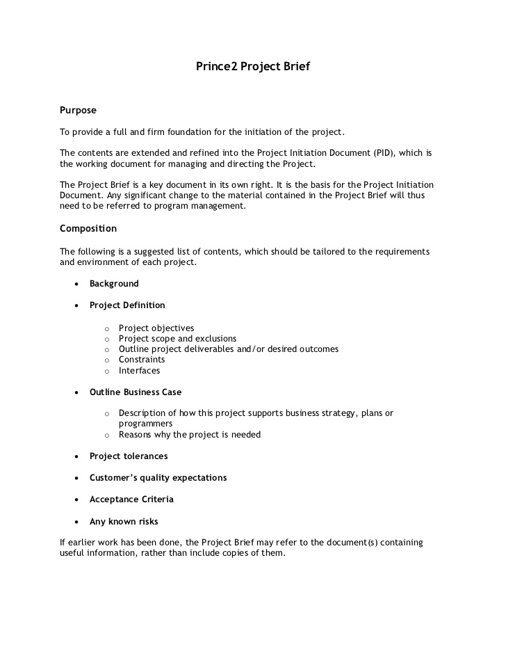  Download Project Brief Template Bonsai