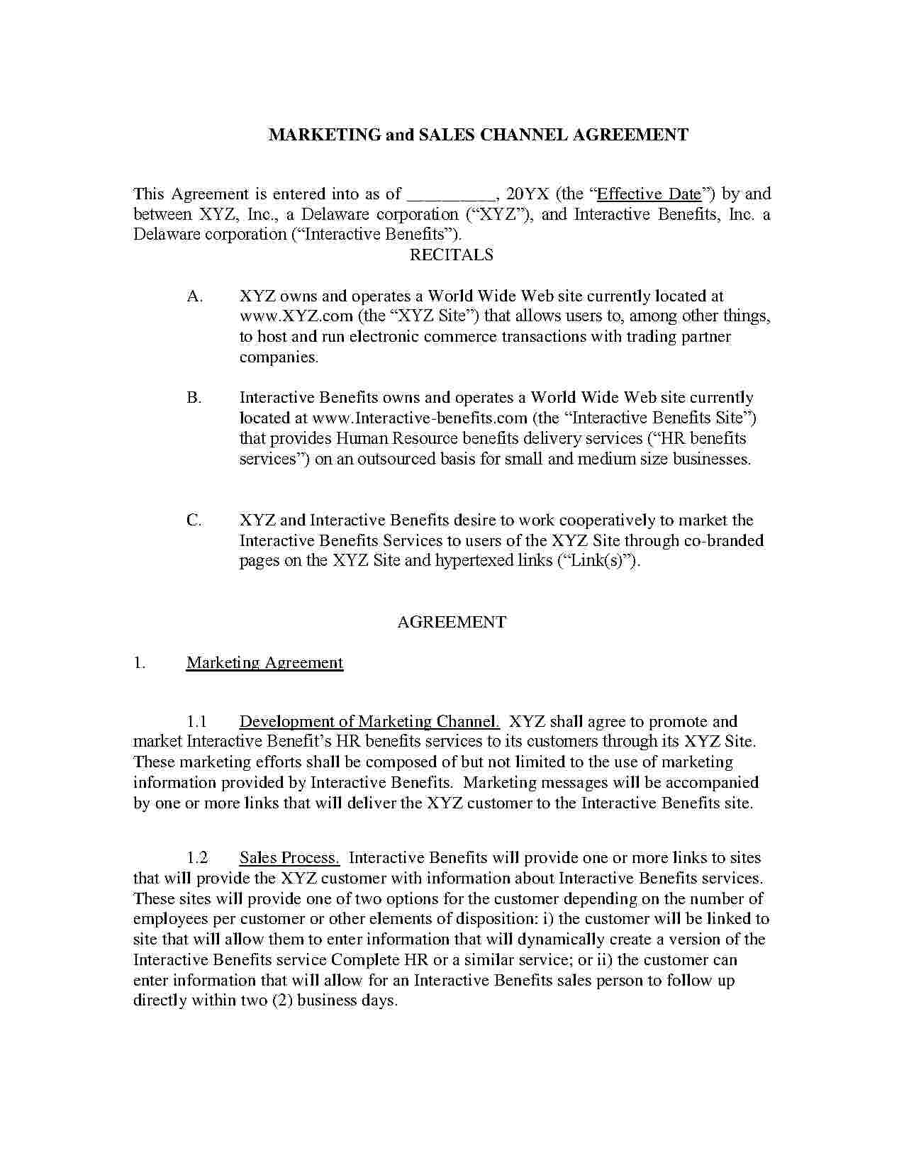Digital Marketing Contract Template Agreement Bonsai Digital Marketing Contract Template Agreement Bonsai