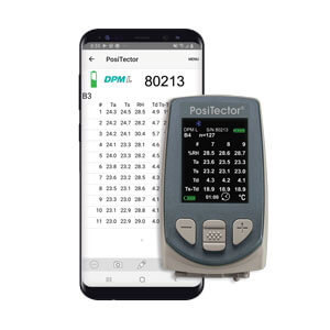 Dew Point Meter Logger - PosiTector DPM L | DeFelsko