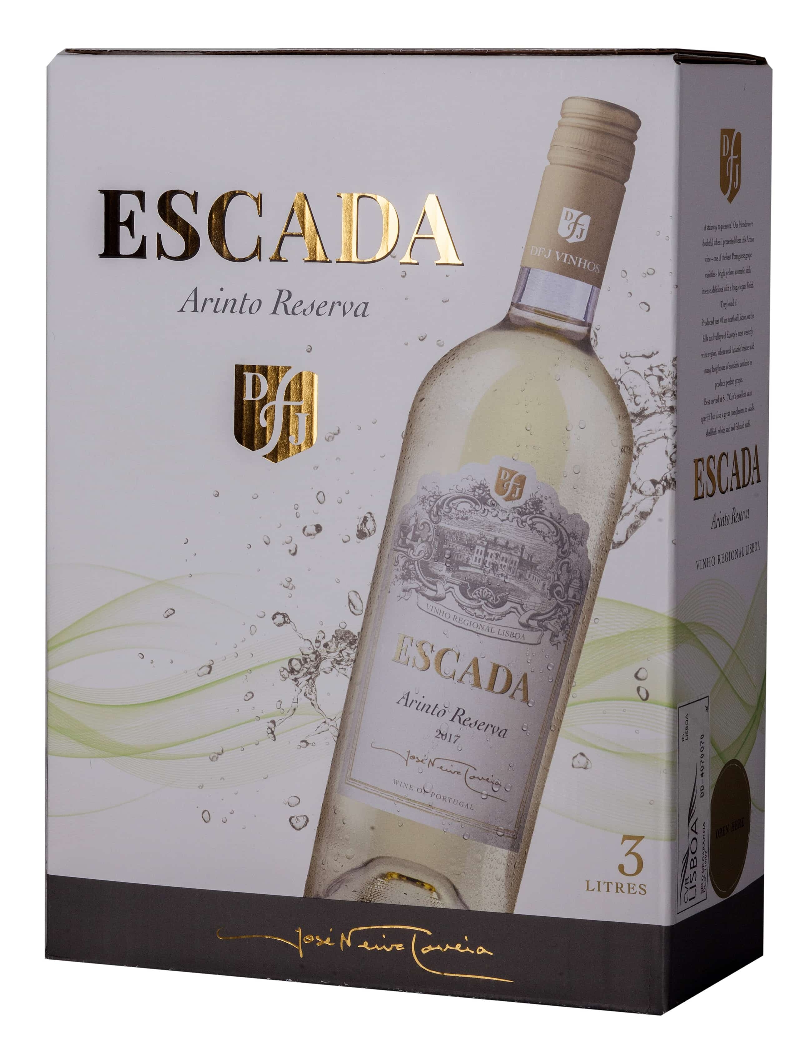 Escada Arinto Reserva 2020 Bag in Box - Lisboa, Portugal | Oslo Wine Agency