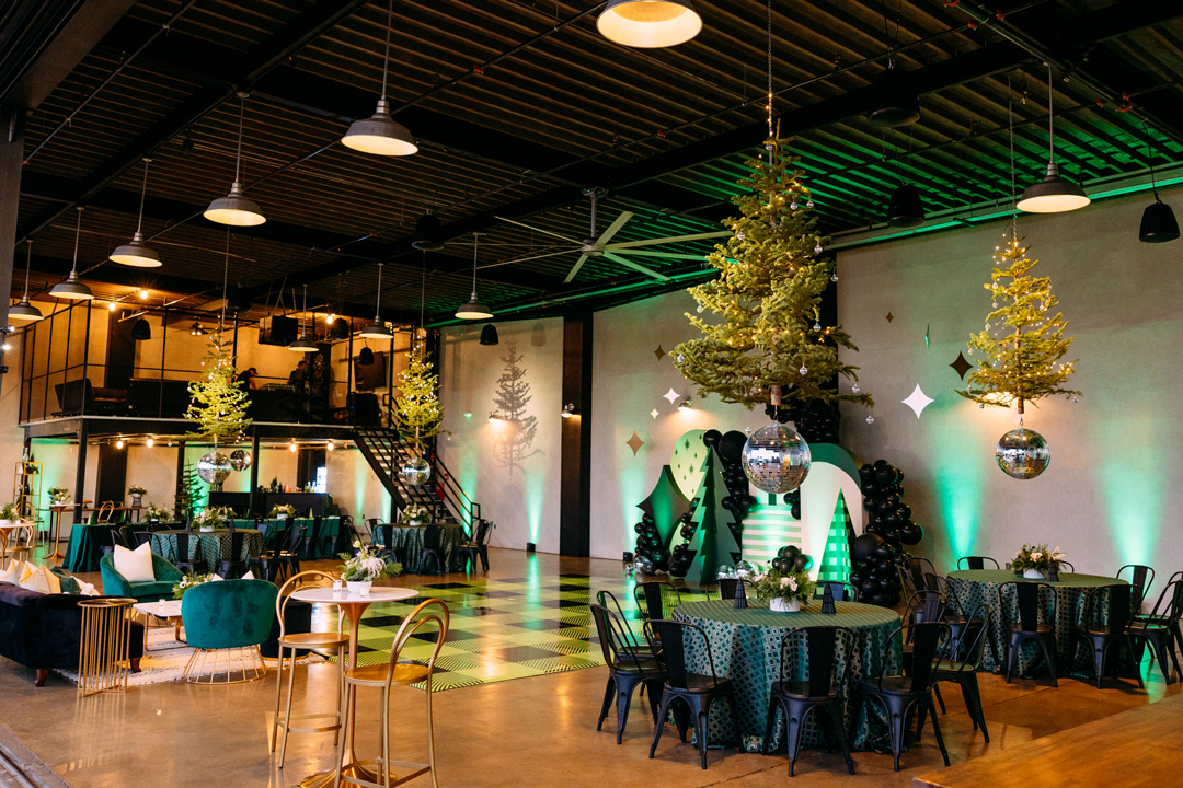 Hoosier Holiday Party at Hangar 21 South | Jay's Catering