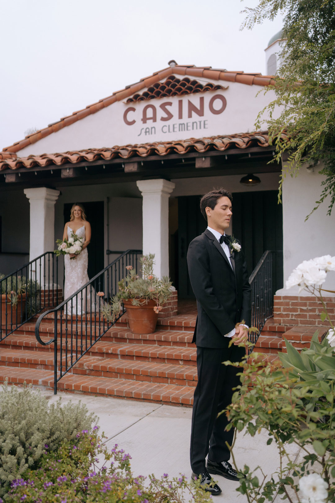Light Pink and White Wedding at The Casino San Clemente | Jay's Catering