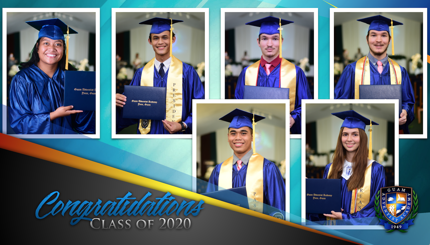 The Class of 2020 Graduates with Distinction