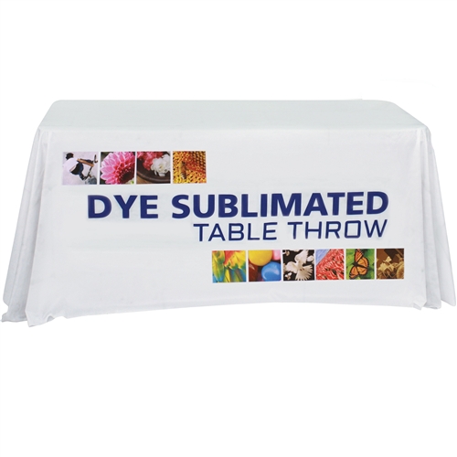 4ft Table Throw with Full Print