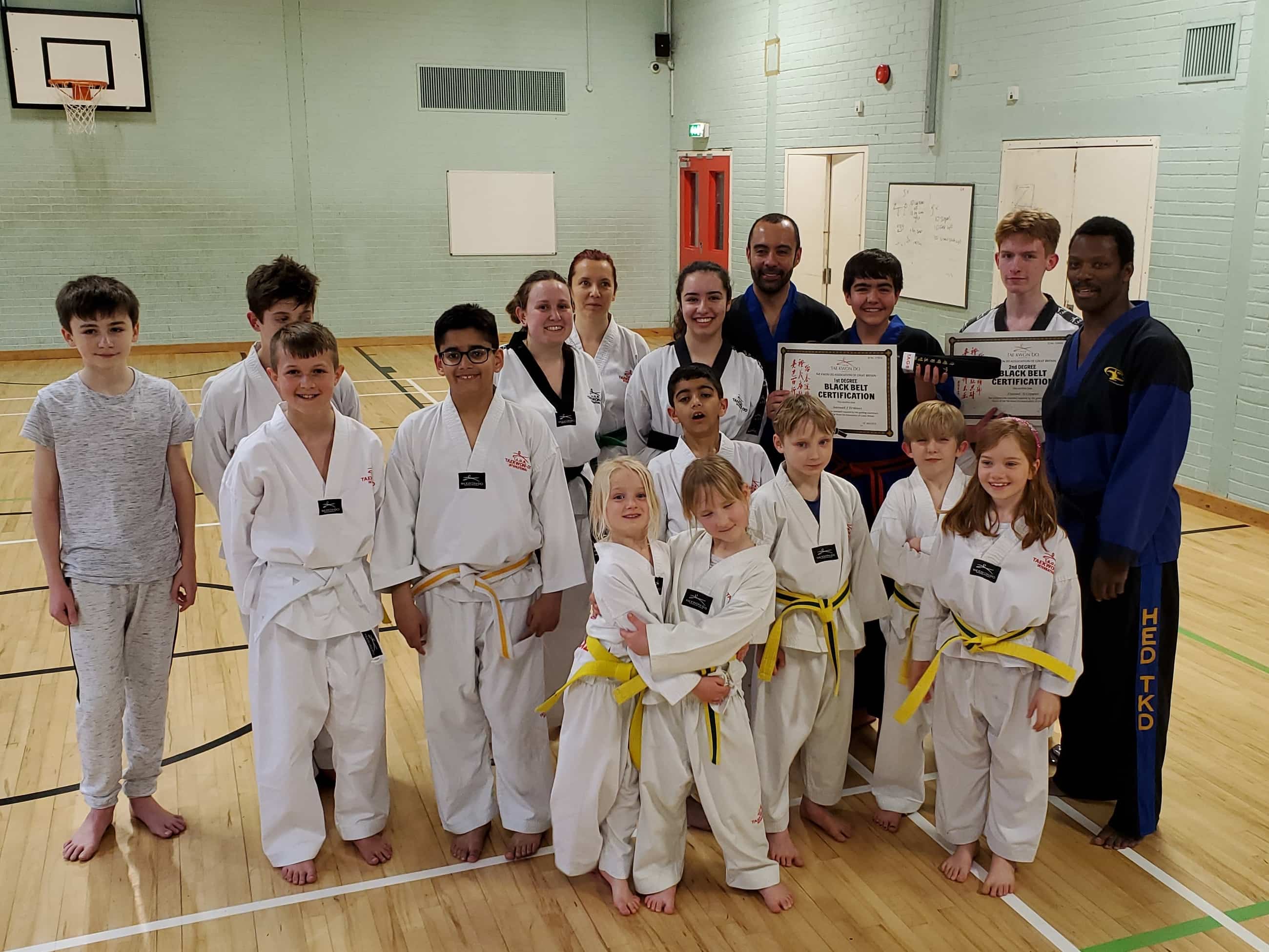 HEDTKD | Galleries Black Belt grading 2019 Students ready for action ...
