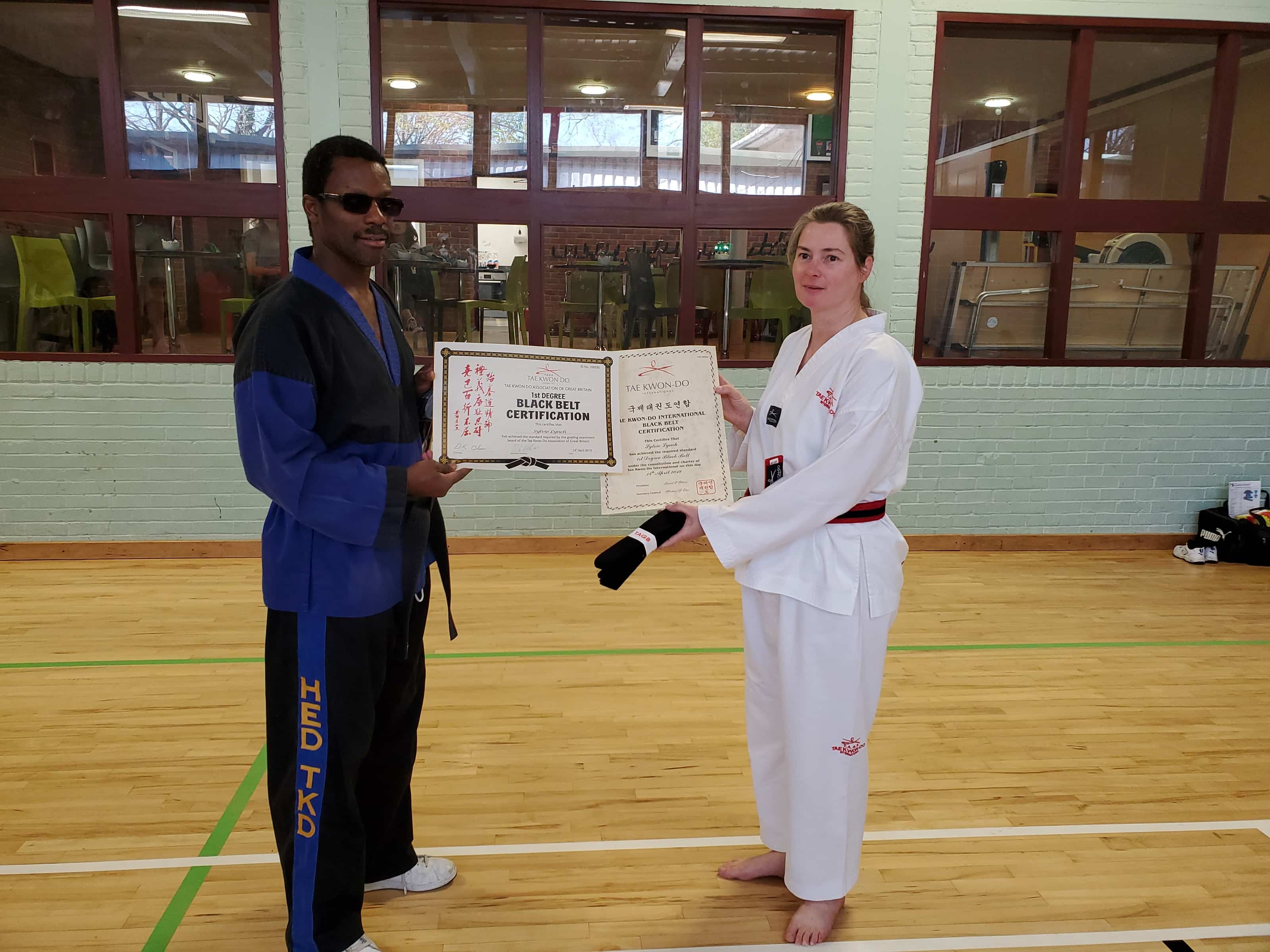 HEDTKD | Galleries Black Belt grading 2019 Students ready for action ...