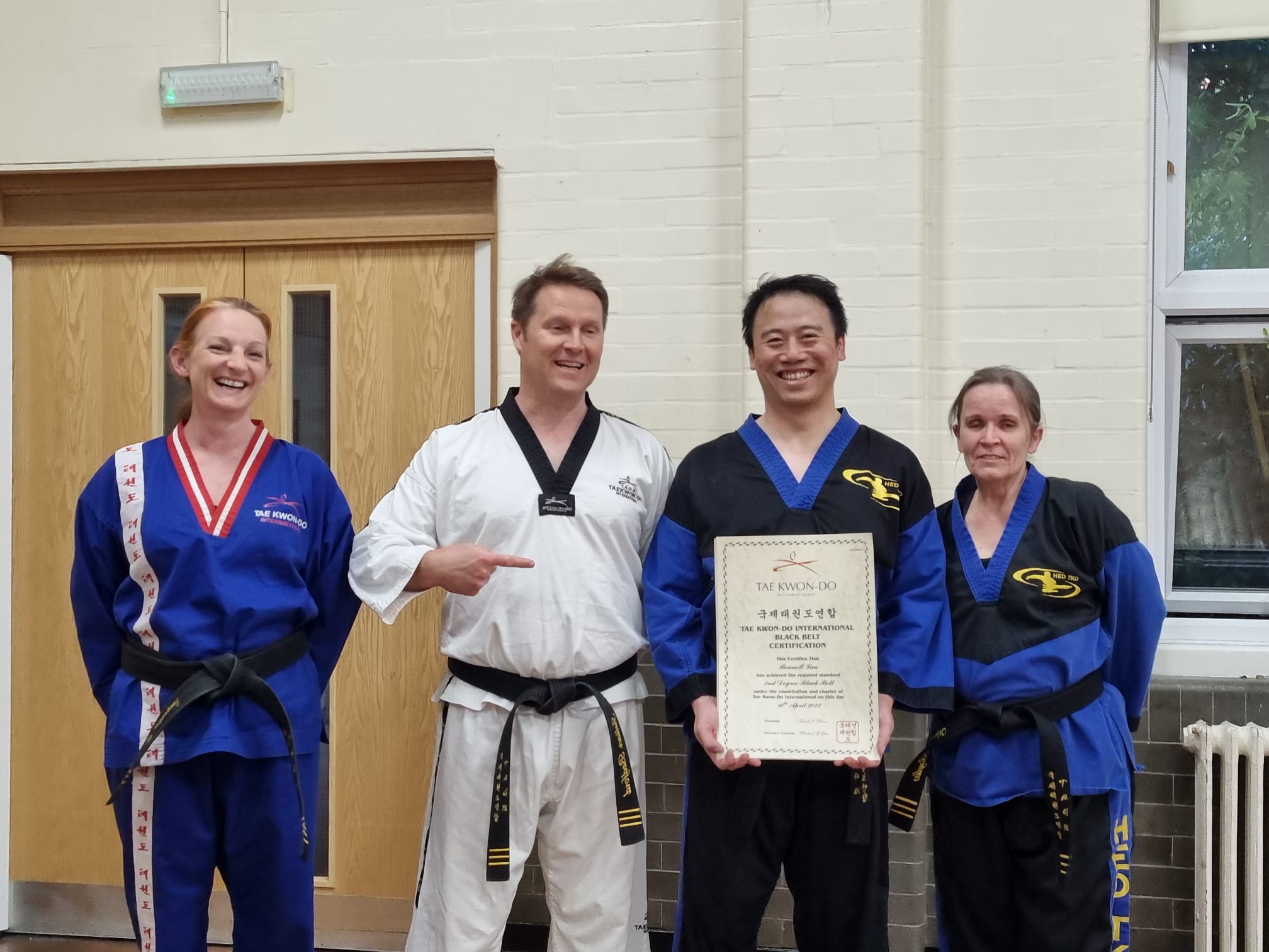 HEDTKD | Galleries Black Belt gradings Apr 2022-23 Ms Olivia Carpenter ...