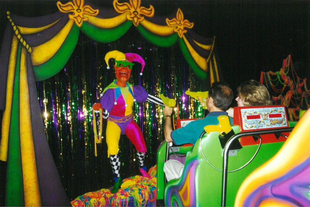 Jocco's Mardi Gras Madness Dark Ride | Sally Dark Rides