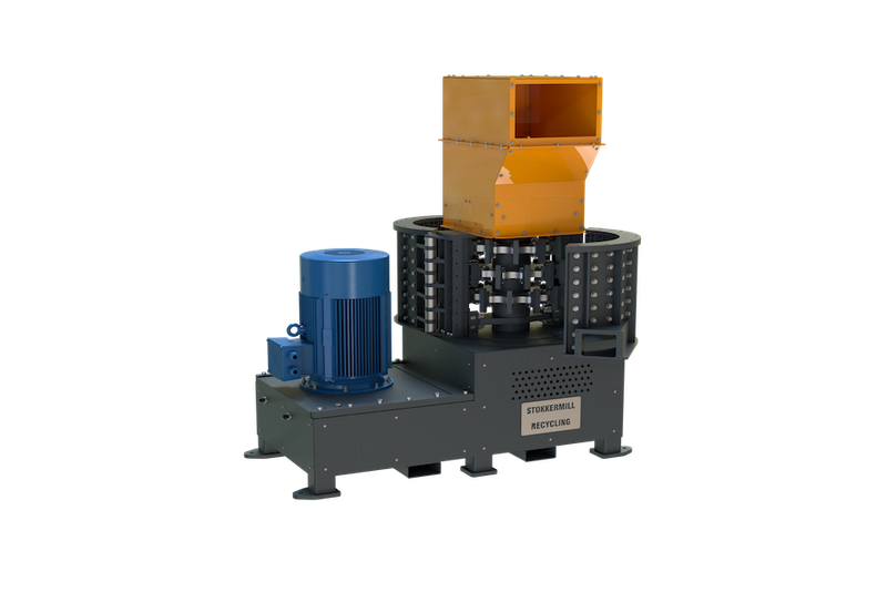 Vertical shredder electronic scrap | STOKKERMILL - VM