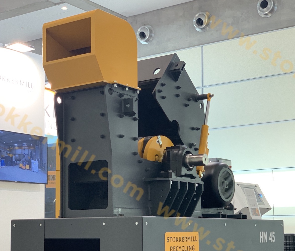 Metal refining mill HM45 @ Ecomondo 2021 | STOKKERMILL