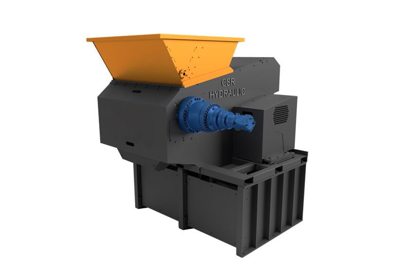 Single-shaft shredder with hydraulic transmission | STOKKERMILL CSR-H