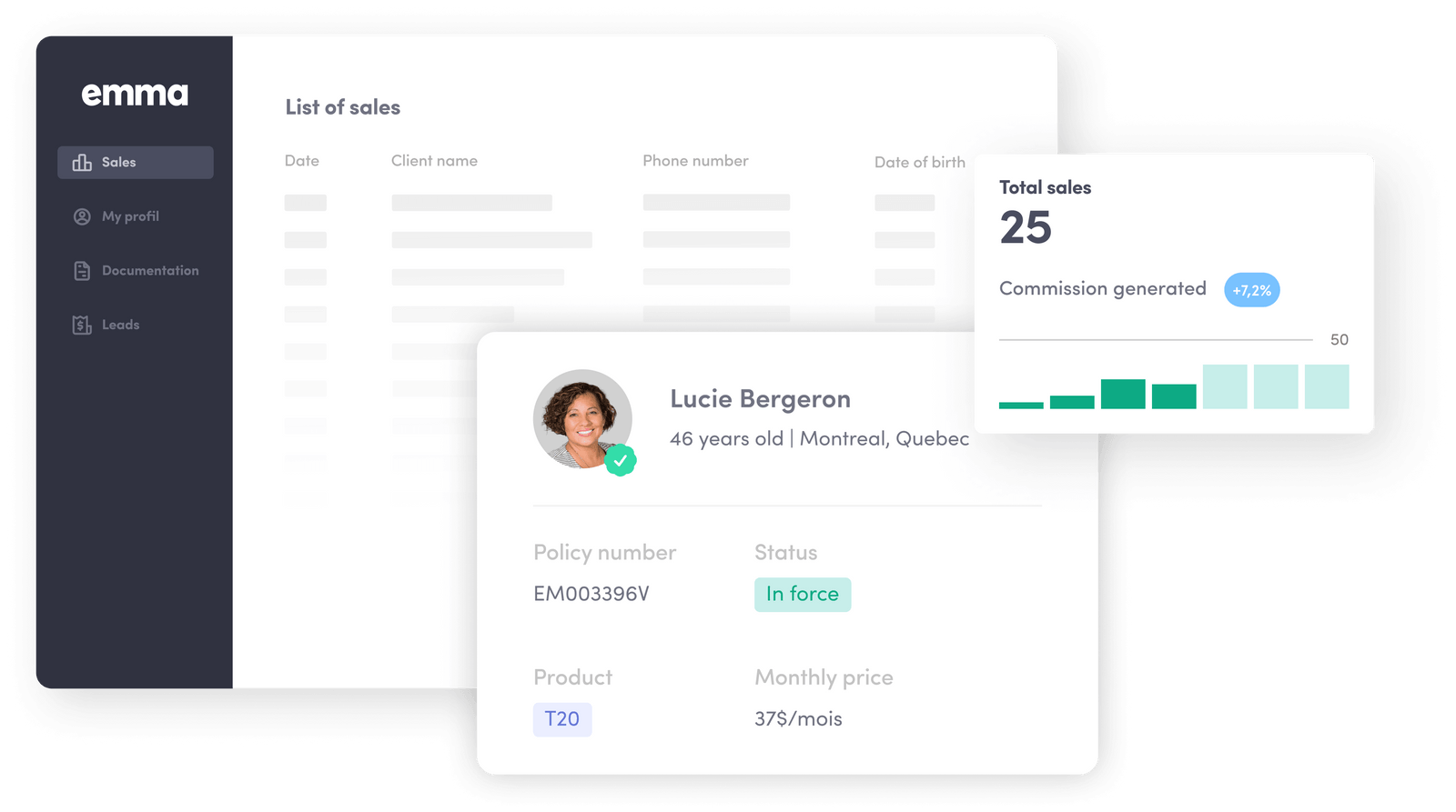 Emma PRO | Sales Platform for Advisors