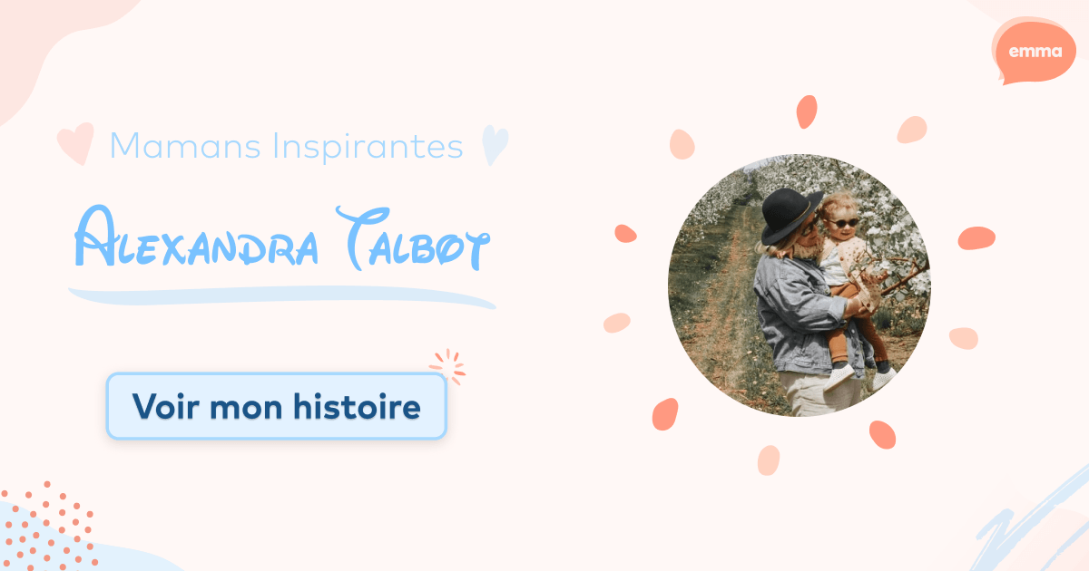 Alexandra Talbot | Maman inspirante | Emma.ca