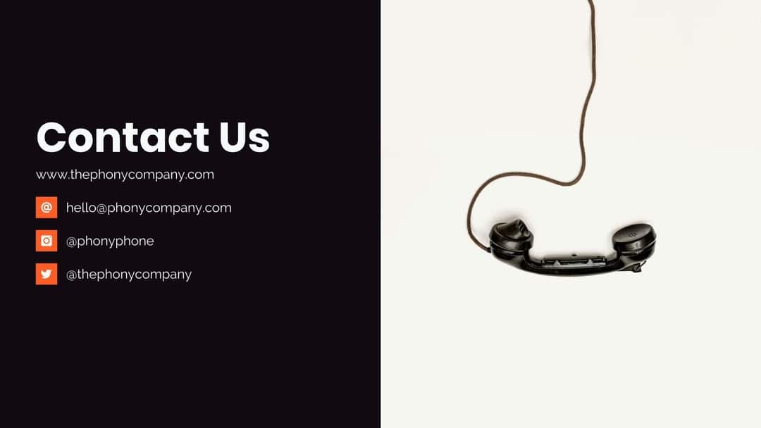 Contact Slide | Beautiful.ai