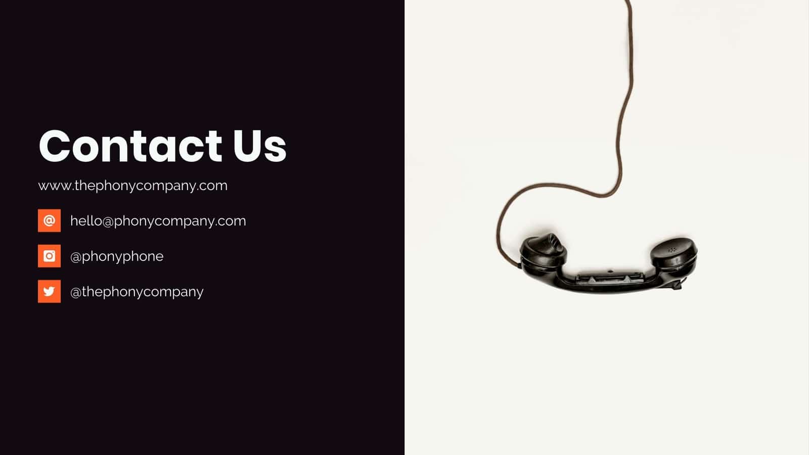 Contact Slide | Beautiful.ai