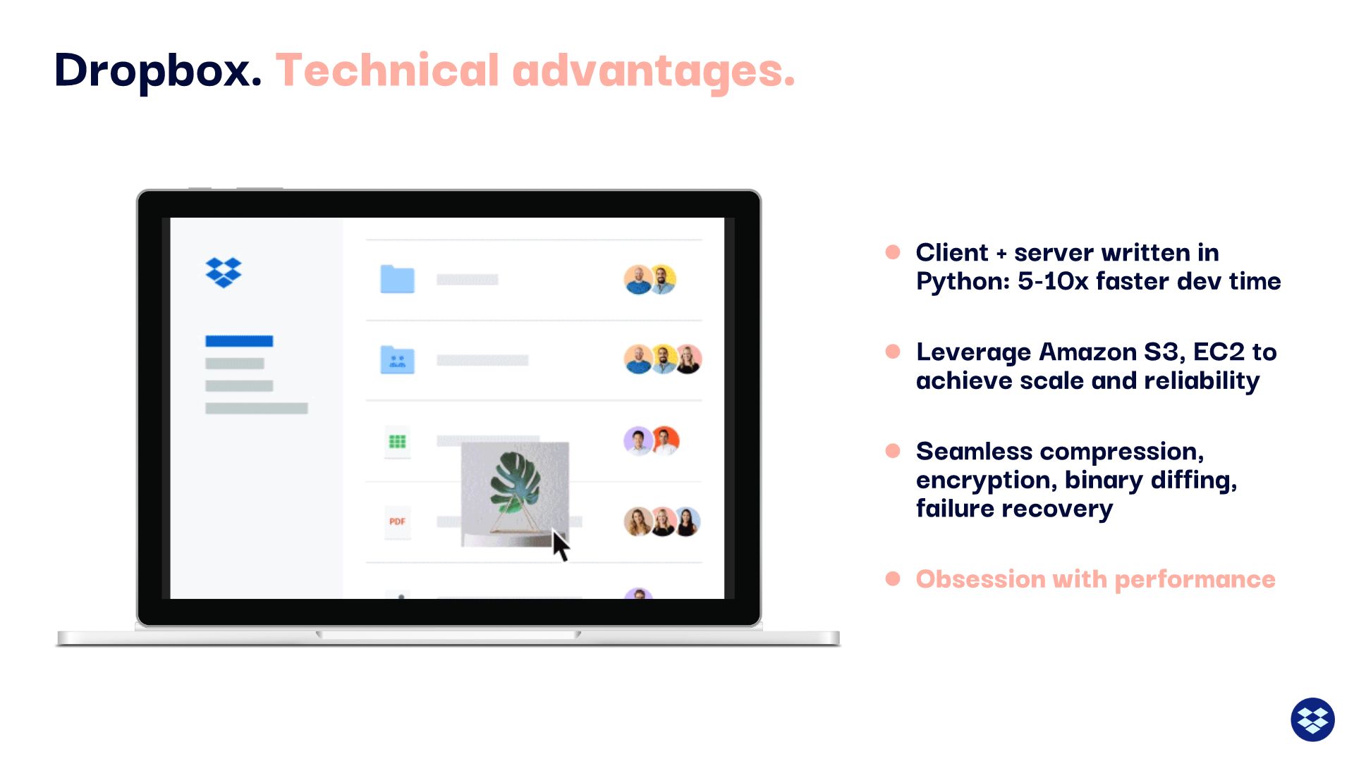 PowerPoint Makeovers: The Dropbox Pitch Deck| The Beautiful Blog