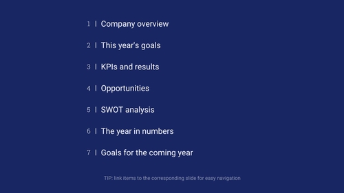 End Of Year Review Template | Beautiful.ai