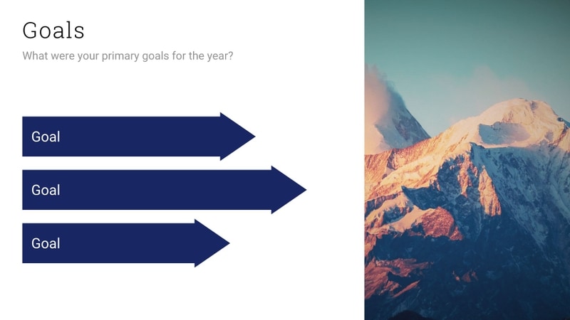 End Of Year Review Template | Beautiful.ai