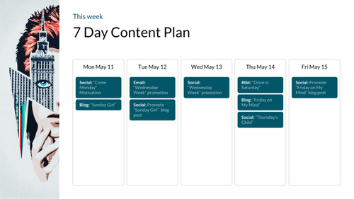 Calendar Slide Template | Beautiful.ai