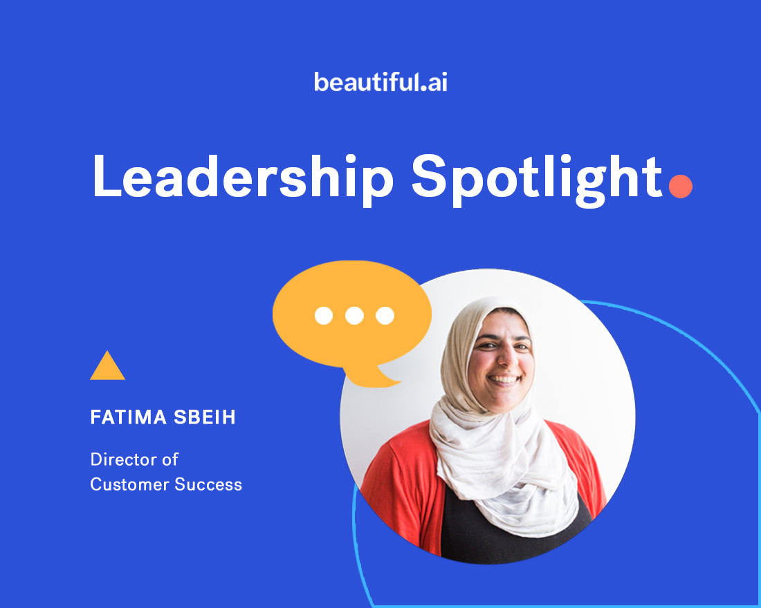 Beautiful.ai Employee Spotlight: Fatima Sbeih, Director of Customer ...