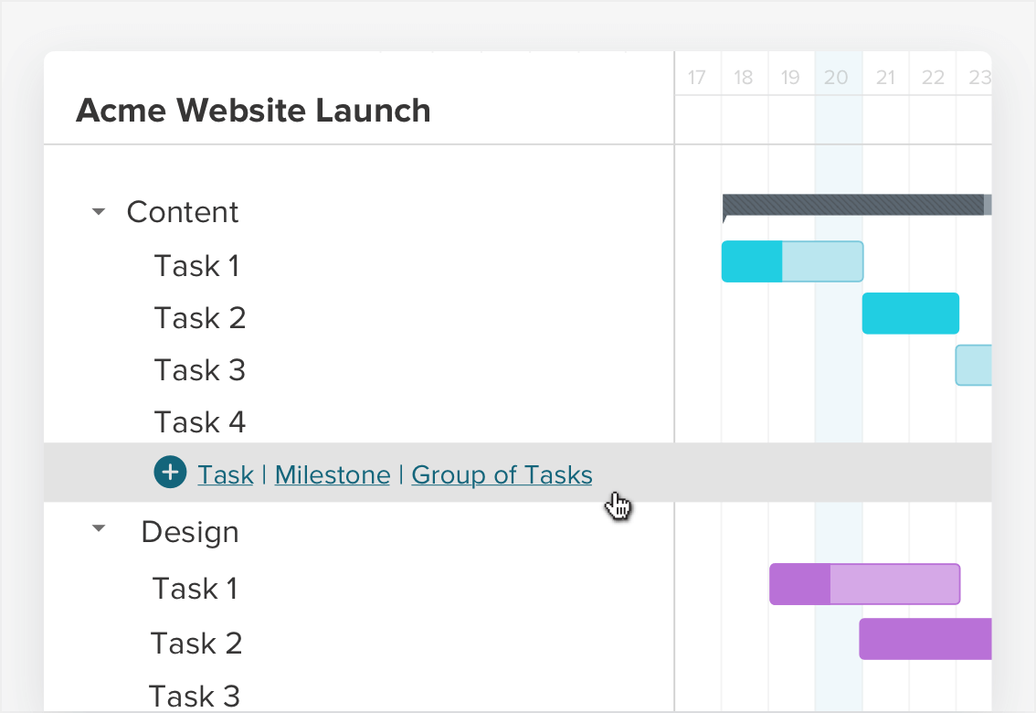 Project Schedule: Definitions & Free Template | TeamGantt