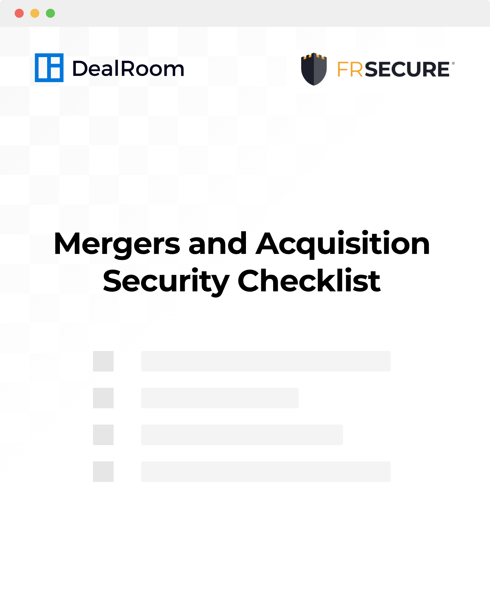 How to Conduct Cybersecurity Due Diligence + Checklist