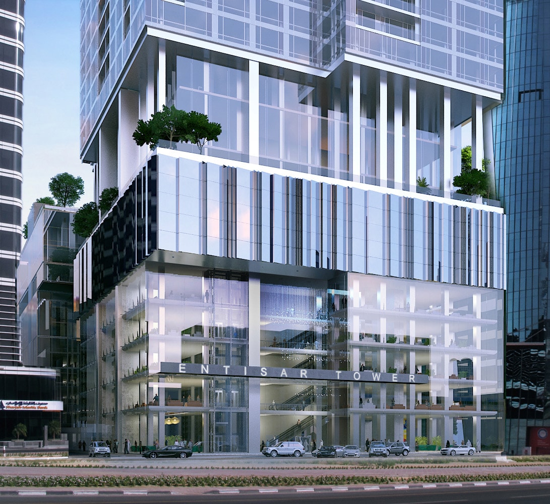 Entisar Tower, Dubai, UAE | Quezada Architecture