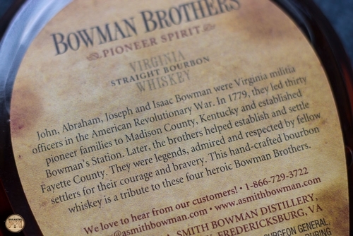 Bowman Brothers Small Batch Review | Breaking Bourbon