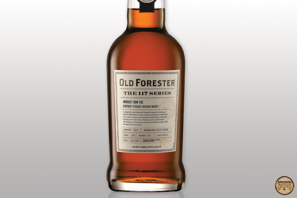 Old Forester The 117 Series (Batch No. 004) - Whiskey Row Fire Review ...