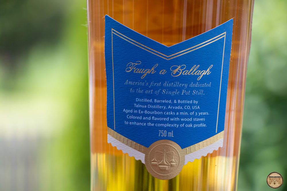 Talnua Bourbon Cask & Stave Series Whiskey Review | Breaking Bourbon