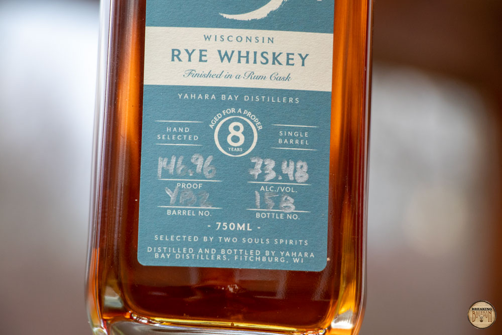 Two Souls Spirits Wisconsin Rye Whiskey Finished in a Rum Cask Review ...