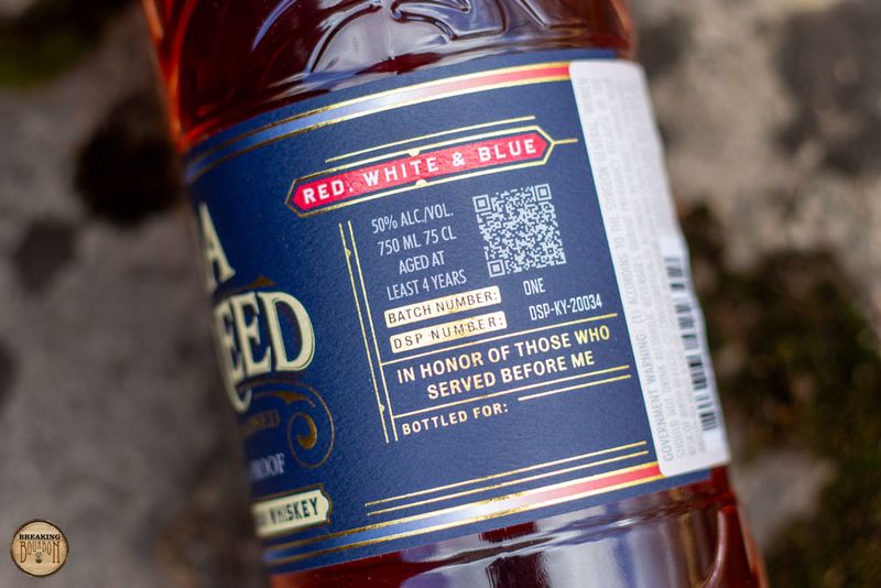 Jeptha Creed Red, White & Blue Straight Bourbon Review | Breaking Bourbon