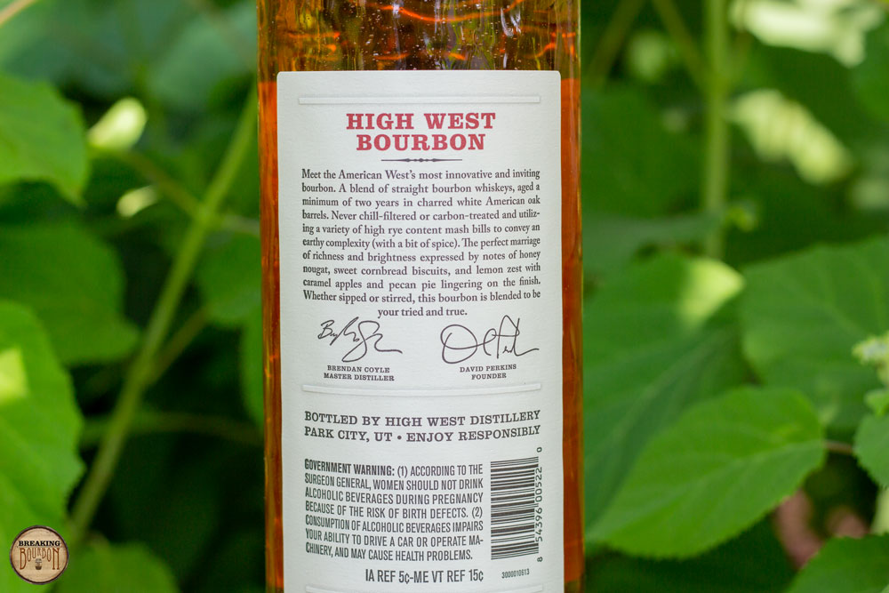 High West Bourbon Review | Breaking Bourbon