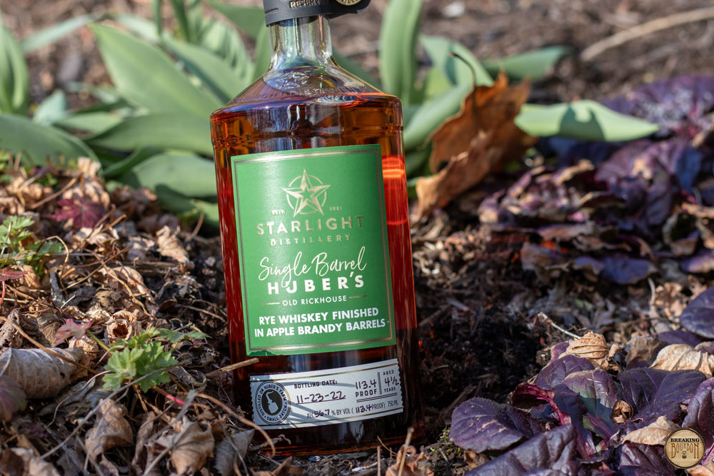Starlight Single Barrel Rye Finished in Apple Brandy Barrels Review ...