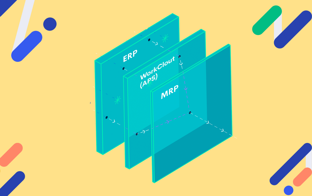 WorkClout - What's the difference between ERP, MRP, SAP and APS?