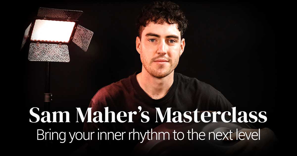 Sam Maher teaches handpan: Bring your emotions to life | Masterclass