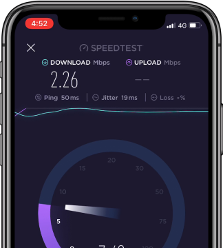 Speedtest App - One-tap connection speed test | UI Sources