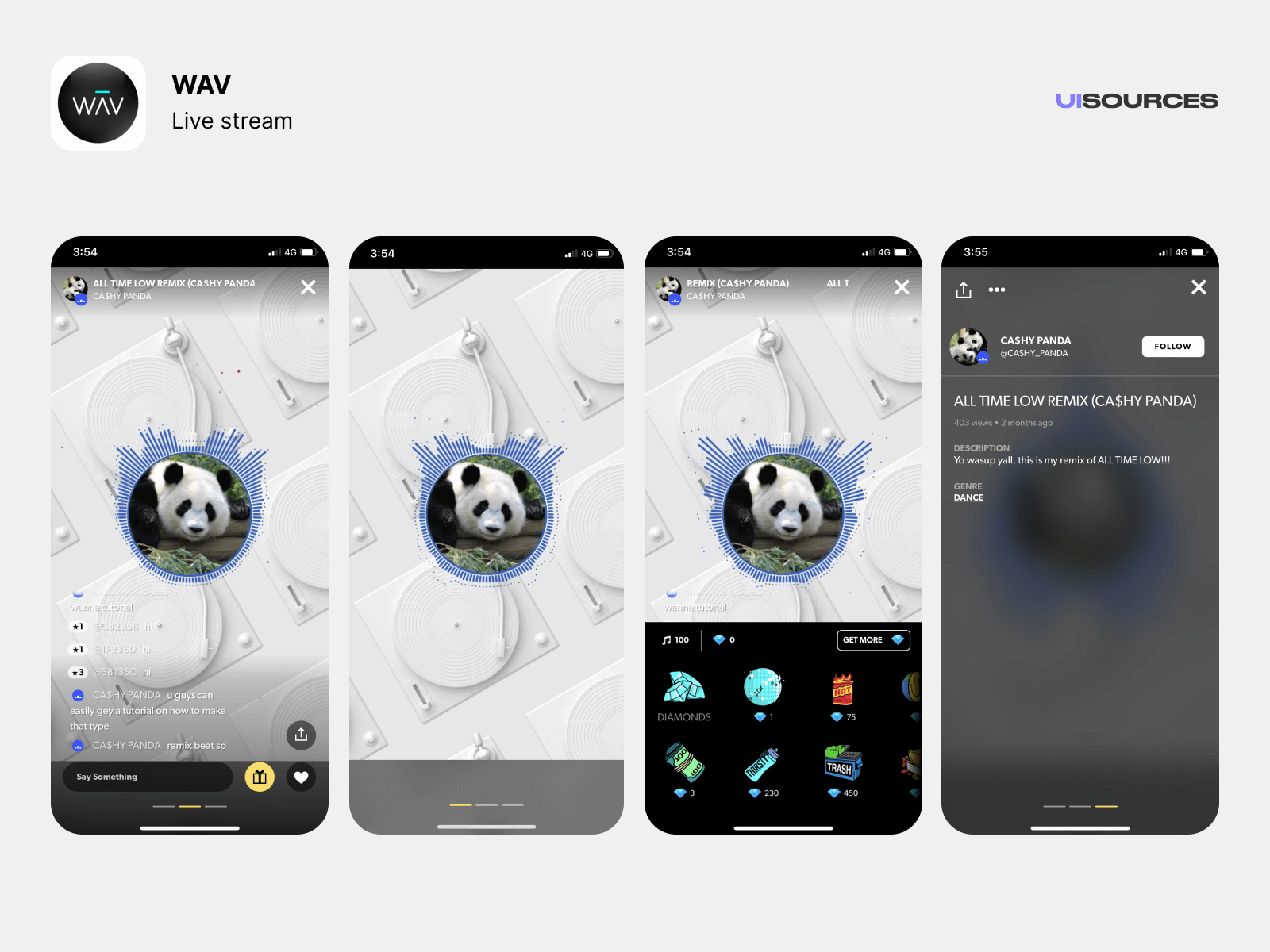 WAV - App Store Screenshots Screenshots | UI Sources