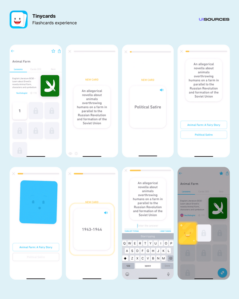 Memrise - Learning Experiences Screenshots | UI Sources